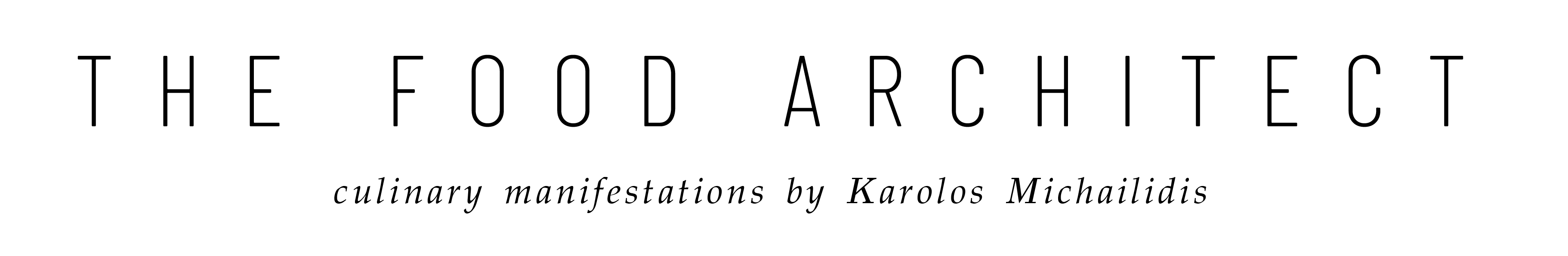 Eating Architecture - The Food Architect - Culinary Manifestations by ...